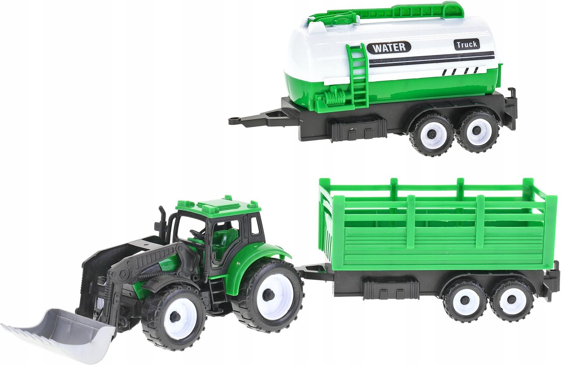 Mikro Trading Zestaw Traktor 17Cm + 2 Przyczepy W Pudełku - Ceny i ...