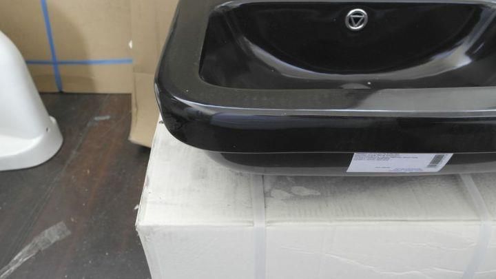 Umywalka Hybner Neptune 50Cm Czarna NEPTUN - Opinie i ceny na Ceneo.pl