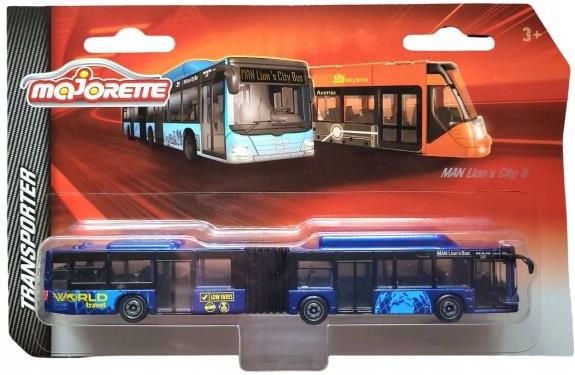 Majorette Autobus Lotniskowy Przegubowy Man - Ceny i opinie - Ceneo.pl