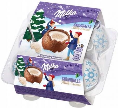 Milka Snow Balls Czekolada Mleczna 112G - Ceny i opinie - Ceneo.pl