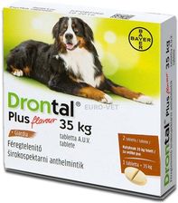 Medivet Drontal Plus Flavour Tabletki Dla Psów Na Odrobaczenie 35Kg 2 ...