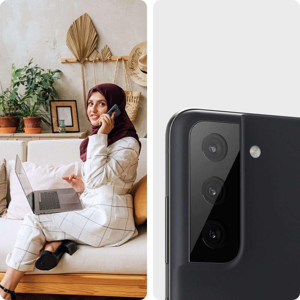 Spigen 2X Szkło Optik.Tr Camera Lens Do Samsung Galaxy S21 Fe Black - Opinie i ceny na Ceneo.pl