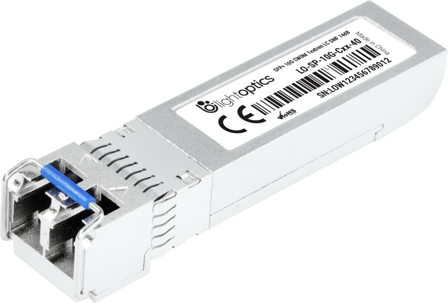 Lightoptics Transceivers Sfp+ Cwdm 10G 40Km 1610Nm Lc Ddm Smf 14Db Eml ...