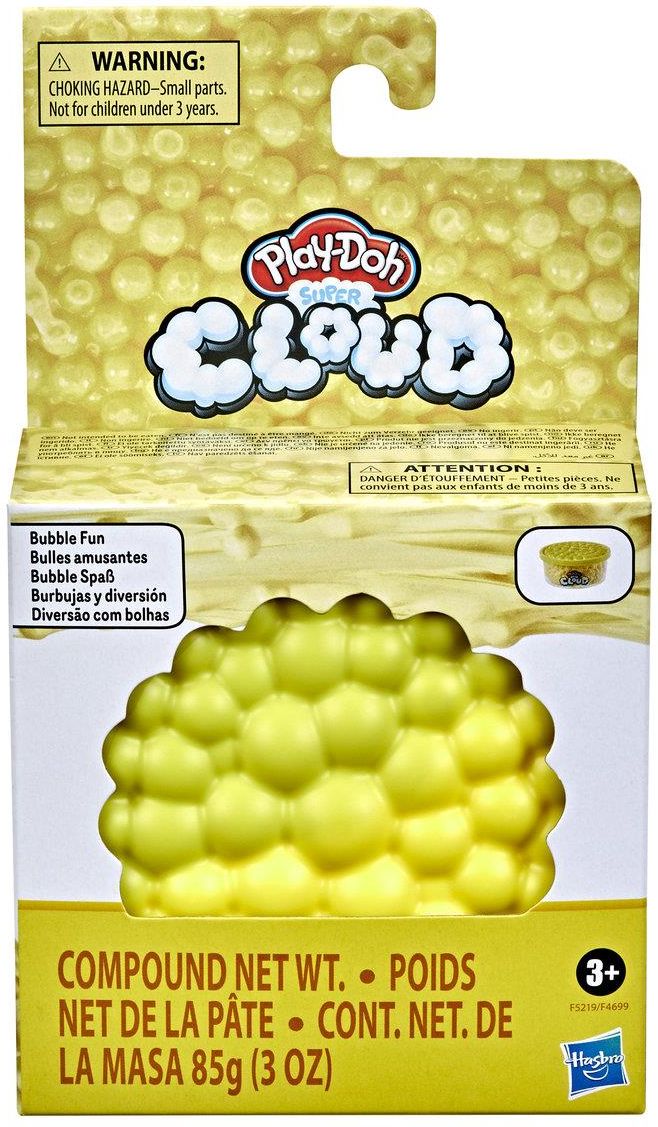 Hasbro Play-Doh Super Cloud Bubble Fun Light Yellow Single Can F5219 ...