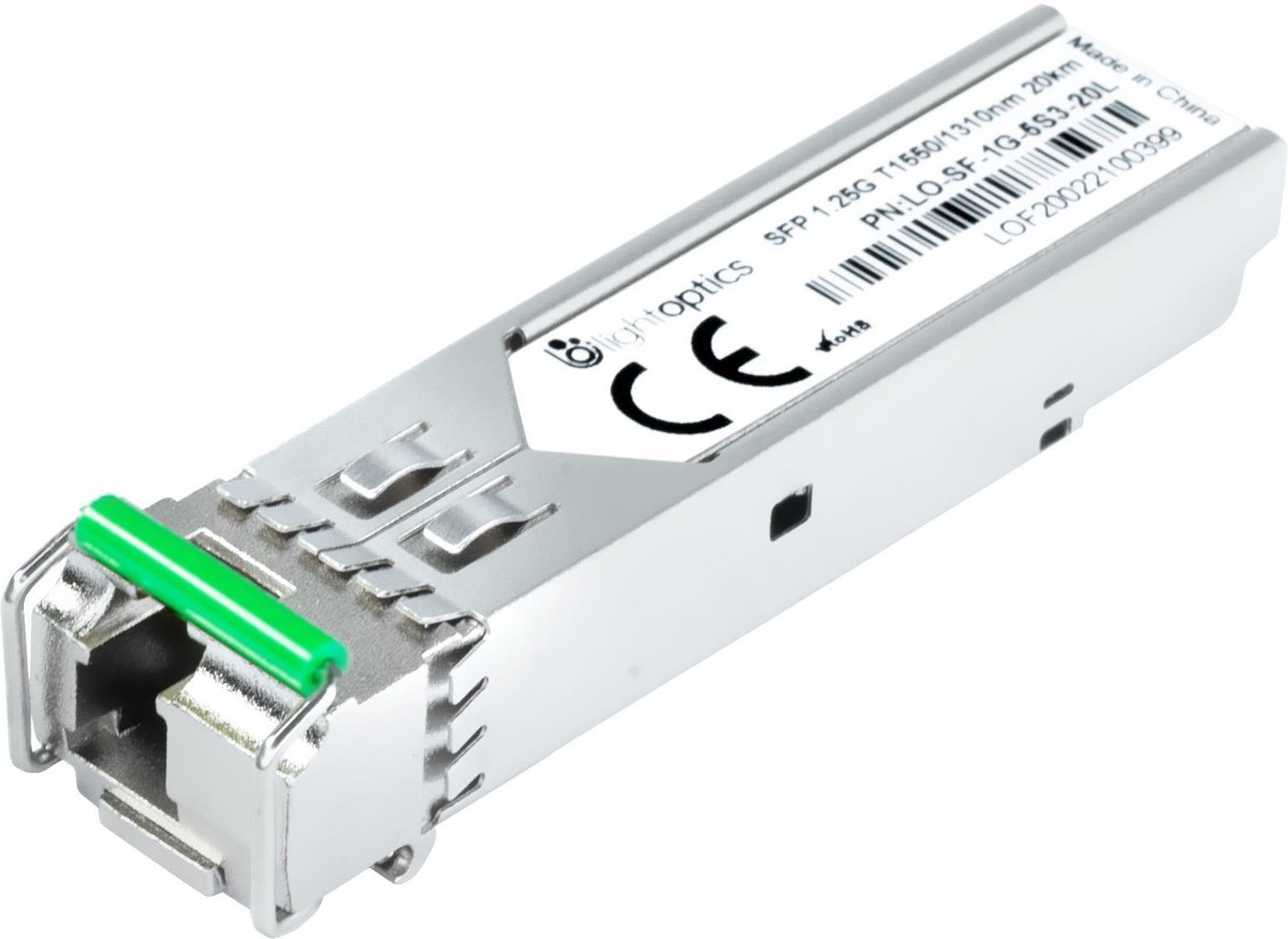 Akcesoria do urządzeń sieciowych Lightoptics Transceivers Sfp Bidi 1000Base Bx 1.25Gbps Tx1550Nm ...