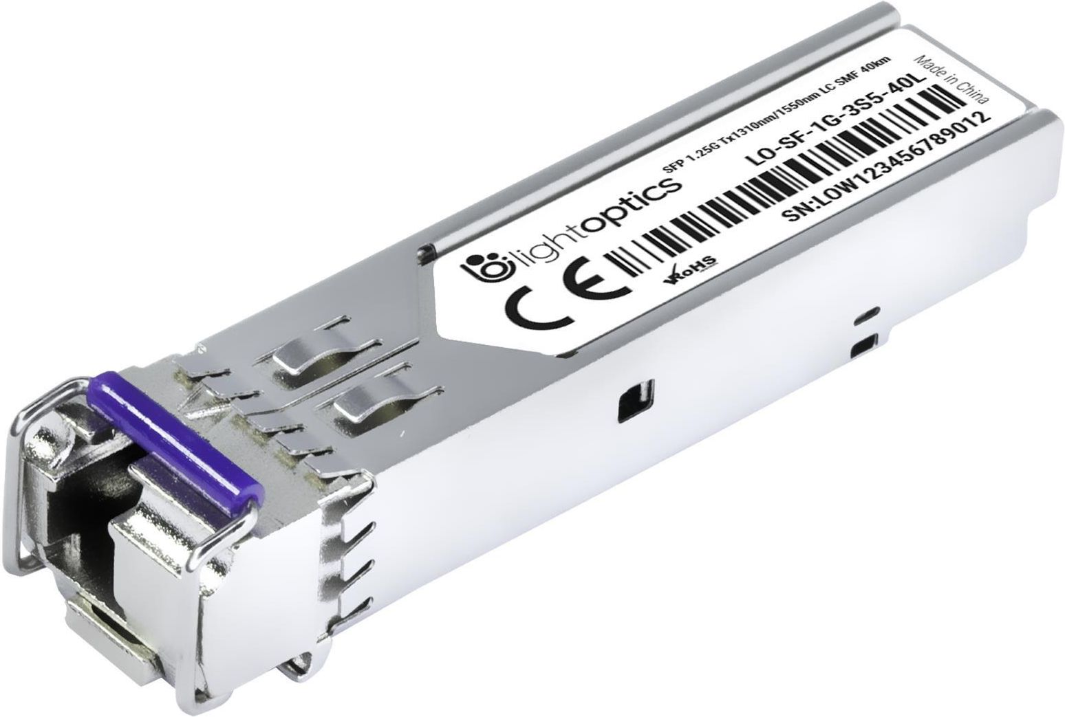 Lightoptics Transceivers Sfp Bidi 1000Base Bx 1.25Gbps Tx1310Nm/Rx1550Nm Lc Smf Ddm 40Km Nokia ...