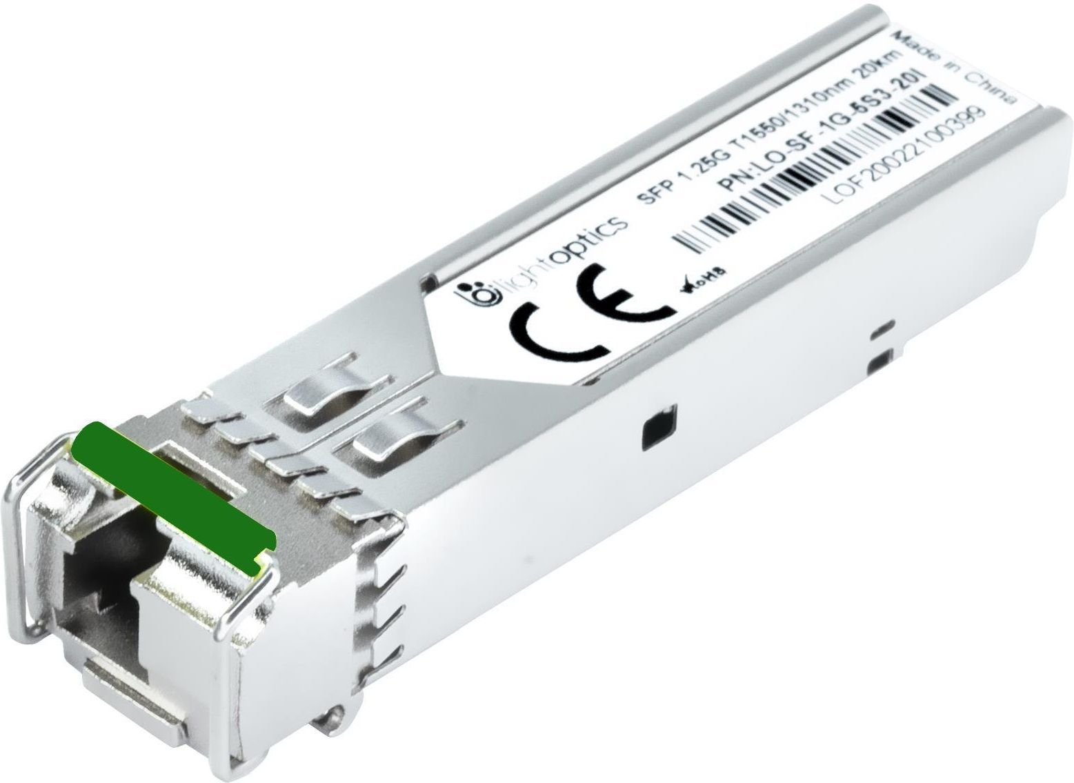 Lightoptics Transceivers Sfp 1000Base Bx Bidi 1.25Gbps Tx1550Nm/Rx1310Nm Lc Smf Ddm 20Km ...