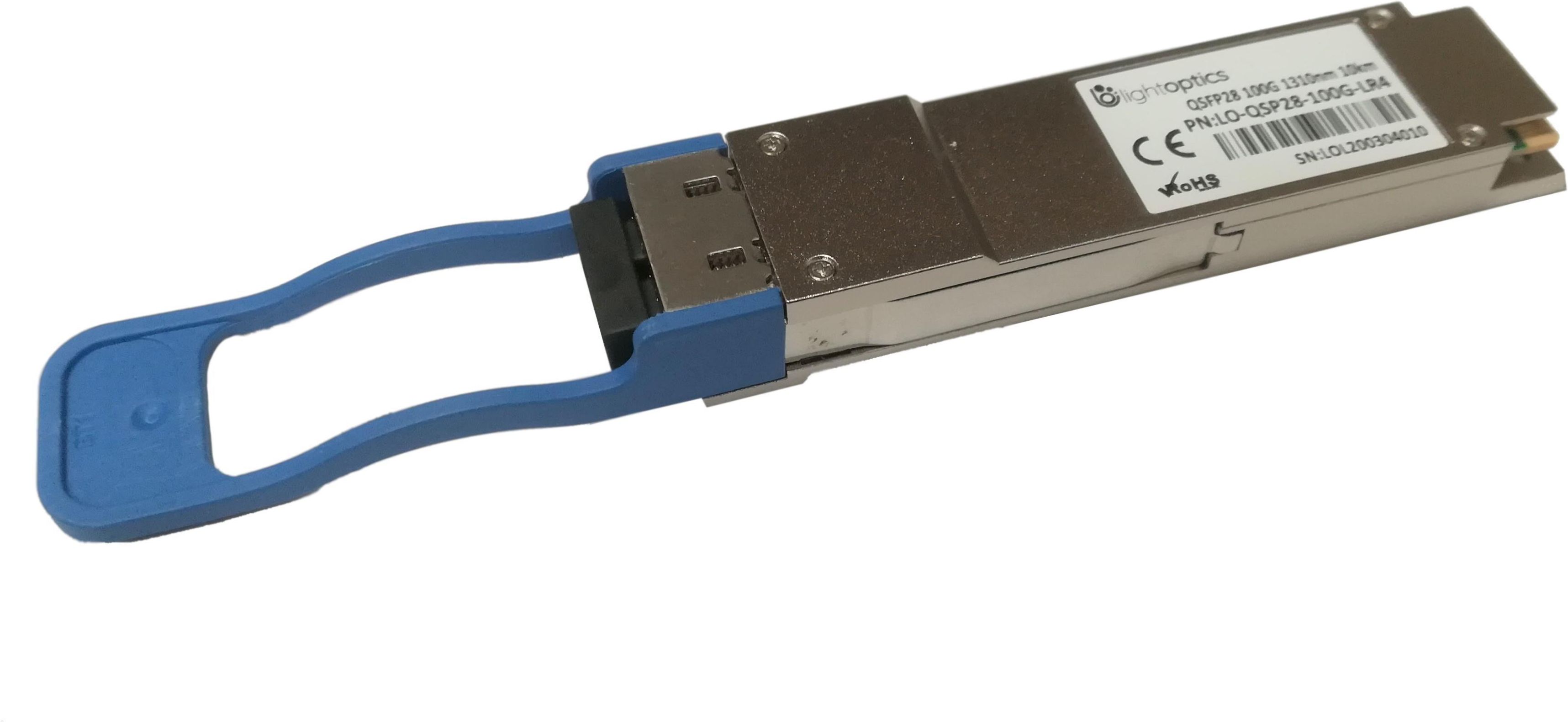 Lightoptics Transceivers Qsfp28 100Gbs Er4 1310Nm Lc Ddm Sm 30Km Single ...