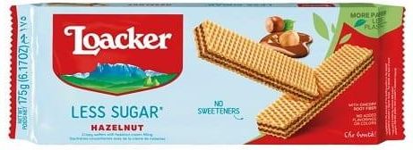 Loacker Wafle Orzechowe Less Sugar 175g - Ceny i opinie - Ceneo.pl