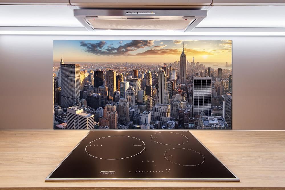 Wallmuralia.pl Panel Lacobel Nowy Jork Lot Ptaka 100x50 PKSH126216157 ...