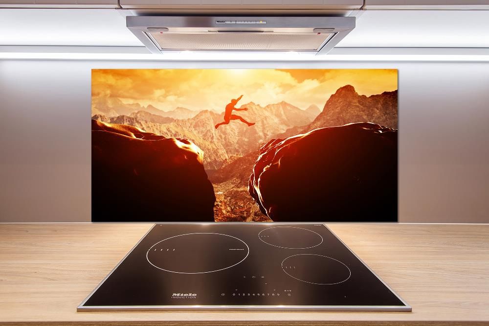 Wallmuralia.pl Panel Lacobel Skok Nad Przepaścią 100x50 PKSH66004073 ...