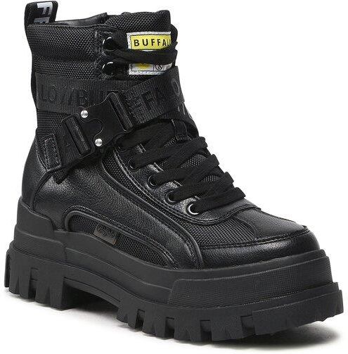 Buffalo Botki Aspha Com1 1622077 Czarny - Ceny i opinie - Ceneo.pl