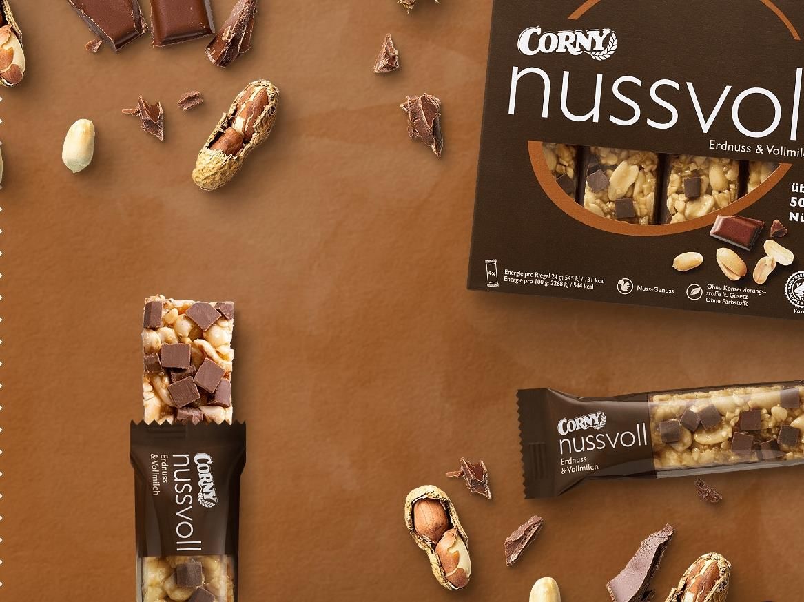 Corny Corny Baton Zbożowy Orzechowo Czekoladowy 96G - Ceny i opinie ...