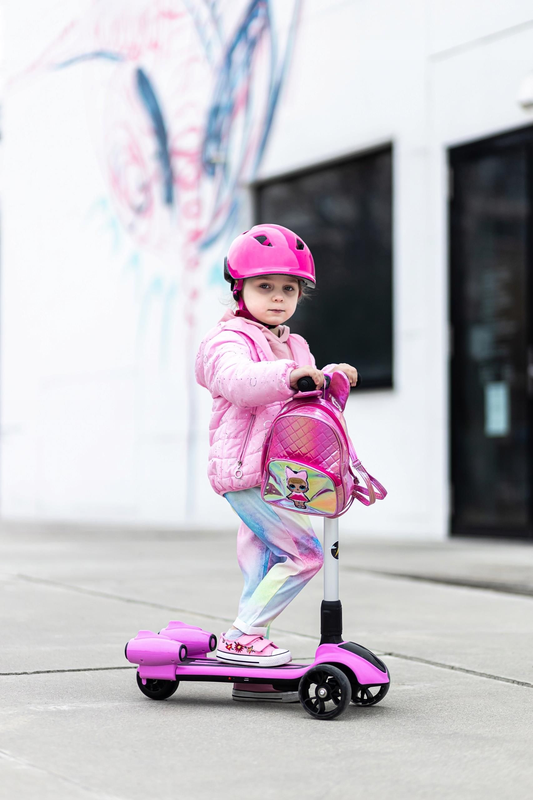 Hulajnoga Konen Spray Scooter H Z Dymem Czerwony Niebieski Różowy Żółty ...