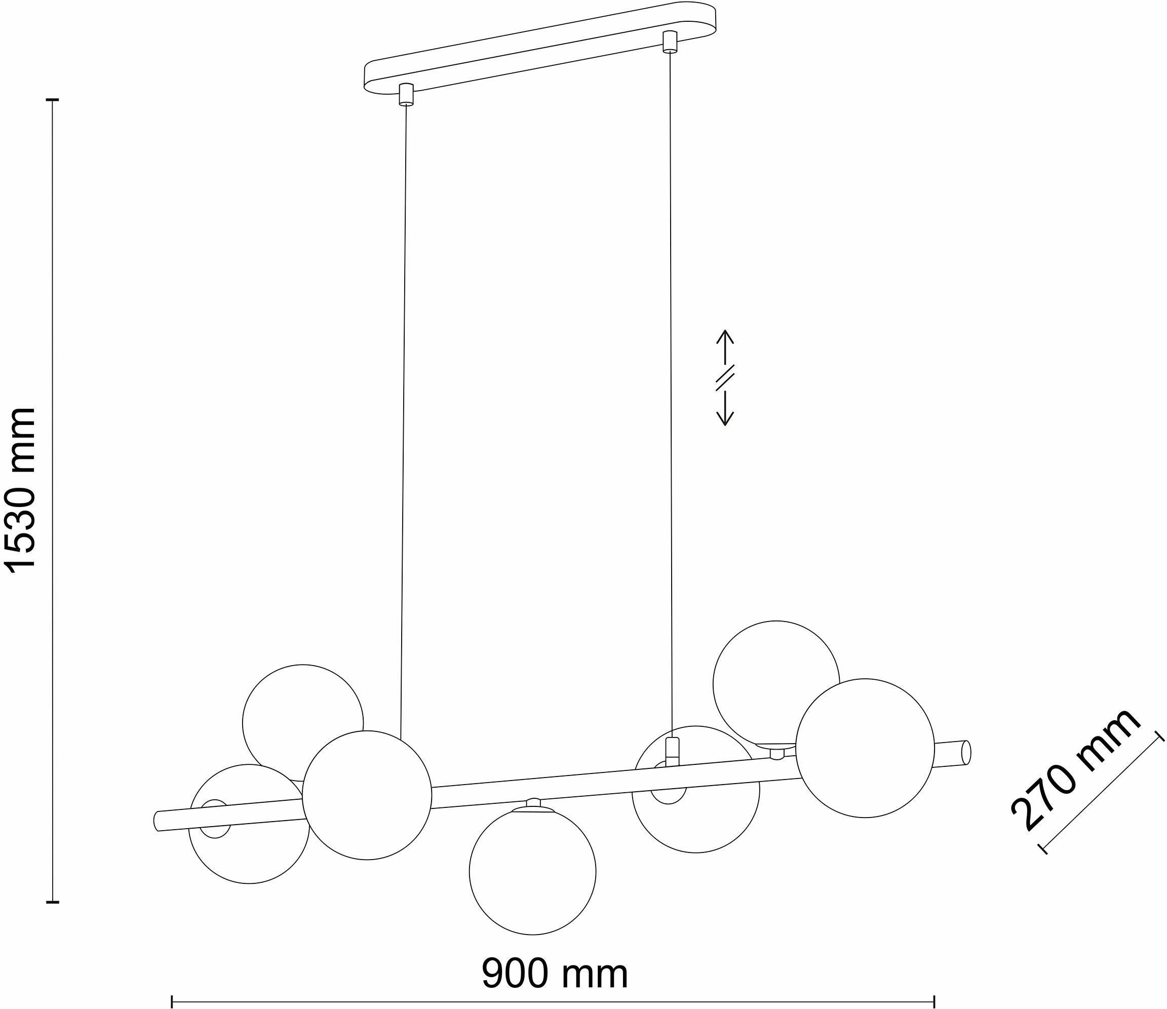TK LIGHTING LAMPA WISZĄCA ESTERA 7XG9 ZŁOTY/BURSZTYNOWY 5668 5668 - Opinie i atrakcyjne ceny na ...