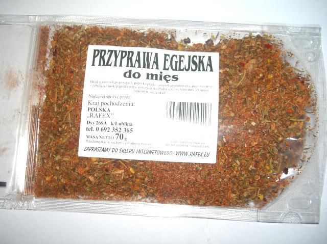 Rafex Przyprawa Egejska Do Mięs 70g - Ceny i opinie - Ceneo.pl
