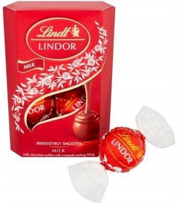 Lindt Cukierki Czekoladki Lindor Mini Pack 50g - Ceny i opinie - Ceneo.pl