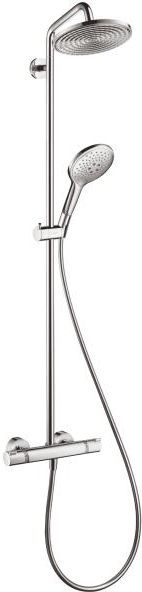 Zestaw prysznicowy Hansgrohe Komplet chrom Raindance 240 DN15 27115000 ...
