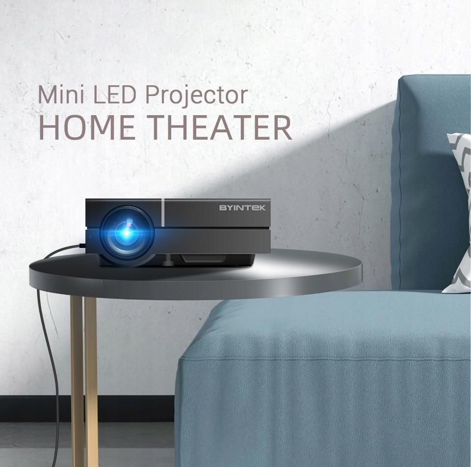 Projektor Projektor Mini Portable 1080P (G06187976495479) - Opinie i ...