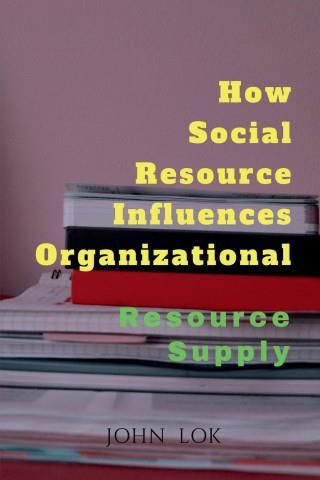 How Social Resource Influences Organizational - Literatura obcojęzyczna ...