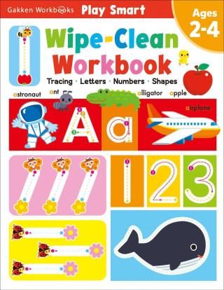 Play Smart Wipe-Clean Workbook Ages 2-4: Tracing, Letters, Numbers, Shapes - Literatura ...