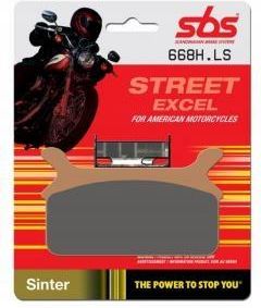 Sbs Klocki Hamulcowe 668H.Ls Harley Flhtc Electra 668H.Ls-Kh201-02 ...