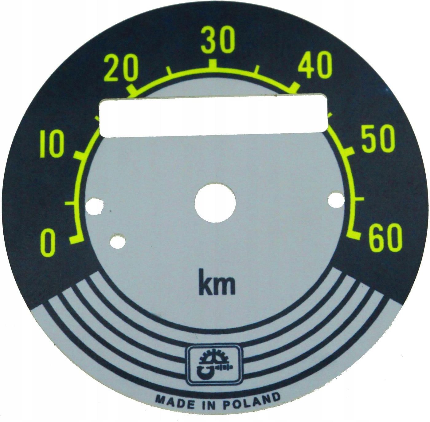 Barter Cyferblat Tarcza Tarczka Licznika Komar Romet 002-0001-071 - opinie i ceny na Ceneo.pl