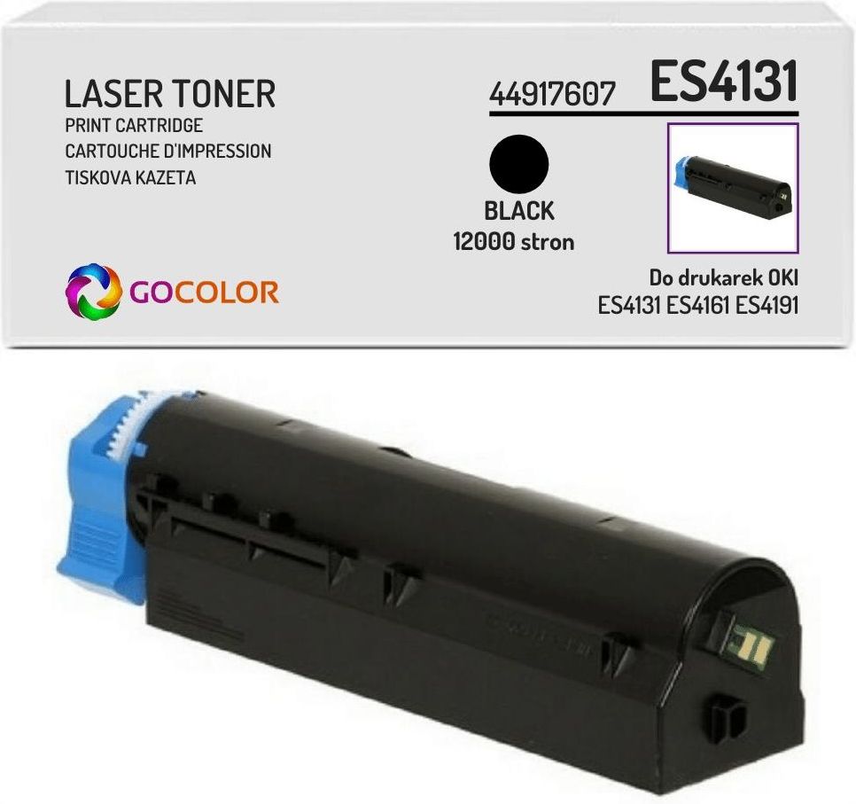 GOCOLOR FABRYCZNIE NOWY TONER DO OKI ES4131 ES4161 ES4191 - Opinie i ceny na Ceneo.pl
