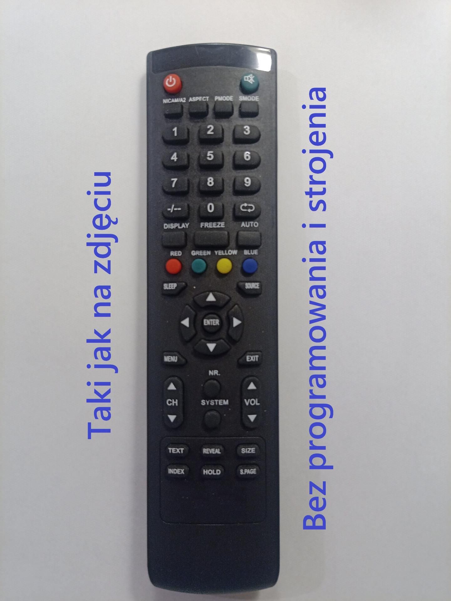 Pilot do telewizora Pilot do TV Manta LED93206v5 - Opinie i ceny na Ceneo.pl