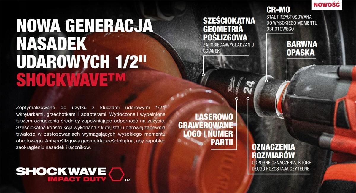 MILWAUKEE NASADKA UDAROWA DŁUGA 1/2 21mm 4932480339 - Opinie i ceny na ...