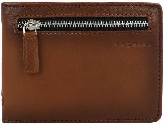 Bugatti Domous Wallet RFID Leather 12 cm cognac - Ceny i opinie - Ceneo.pl