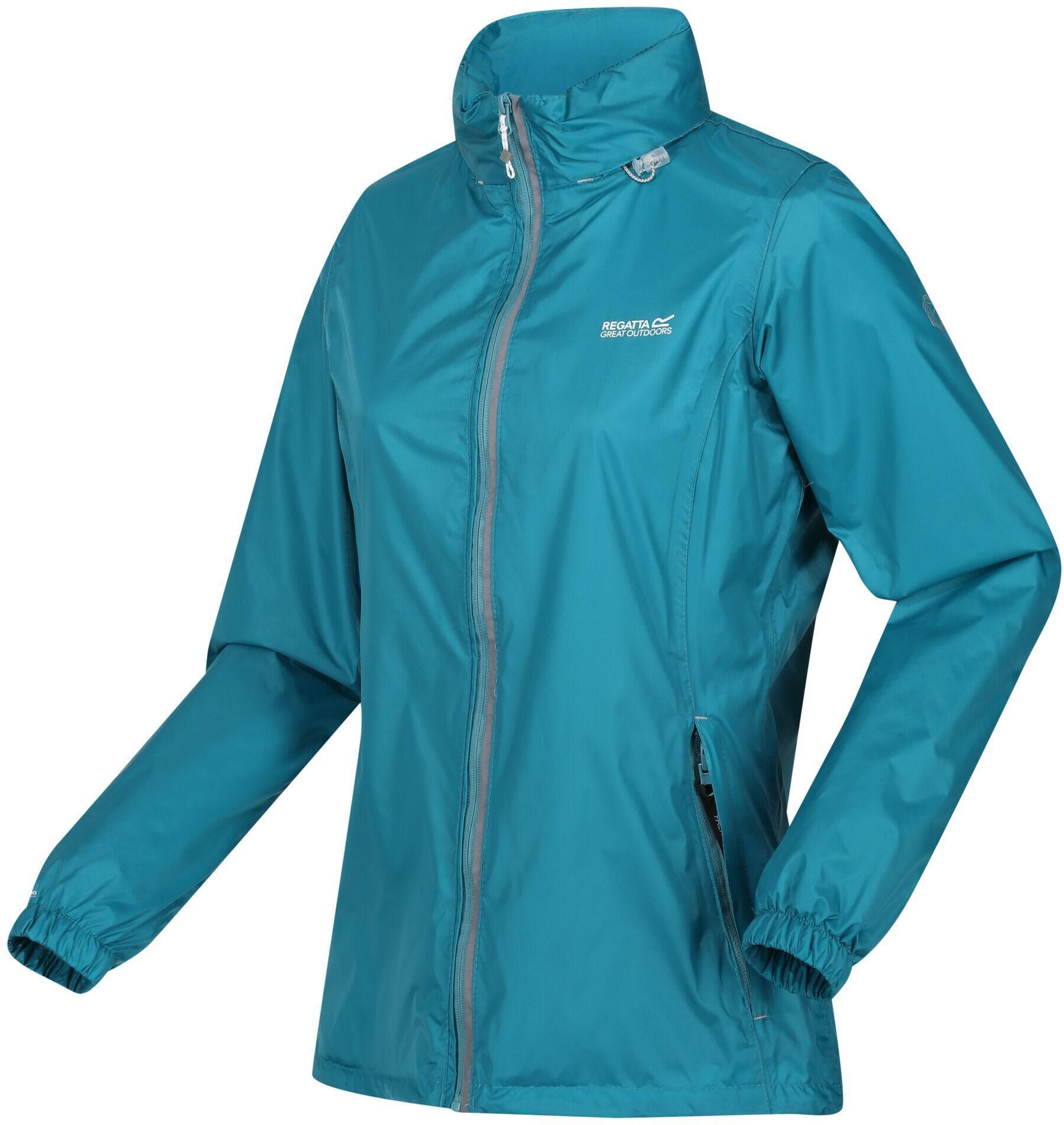 REGATTA Damska kurtka przeciwdeszczowa Corinne IV Niebieski, Turkusowy ...