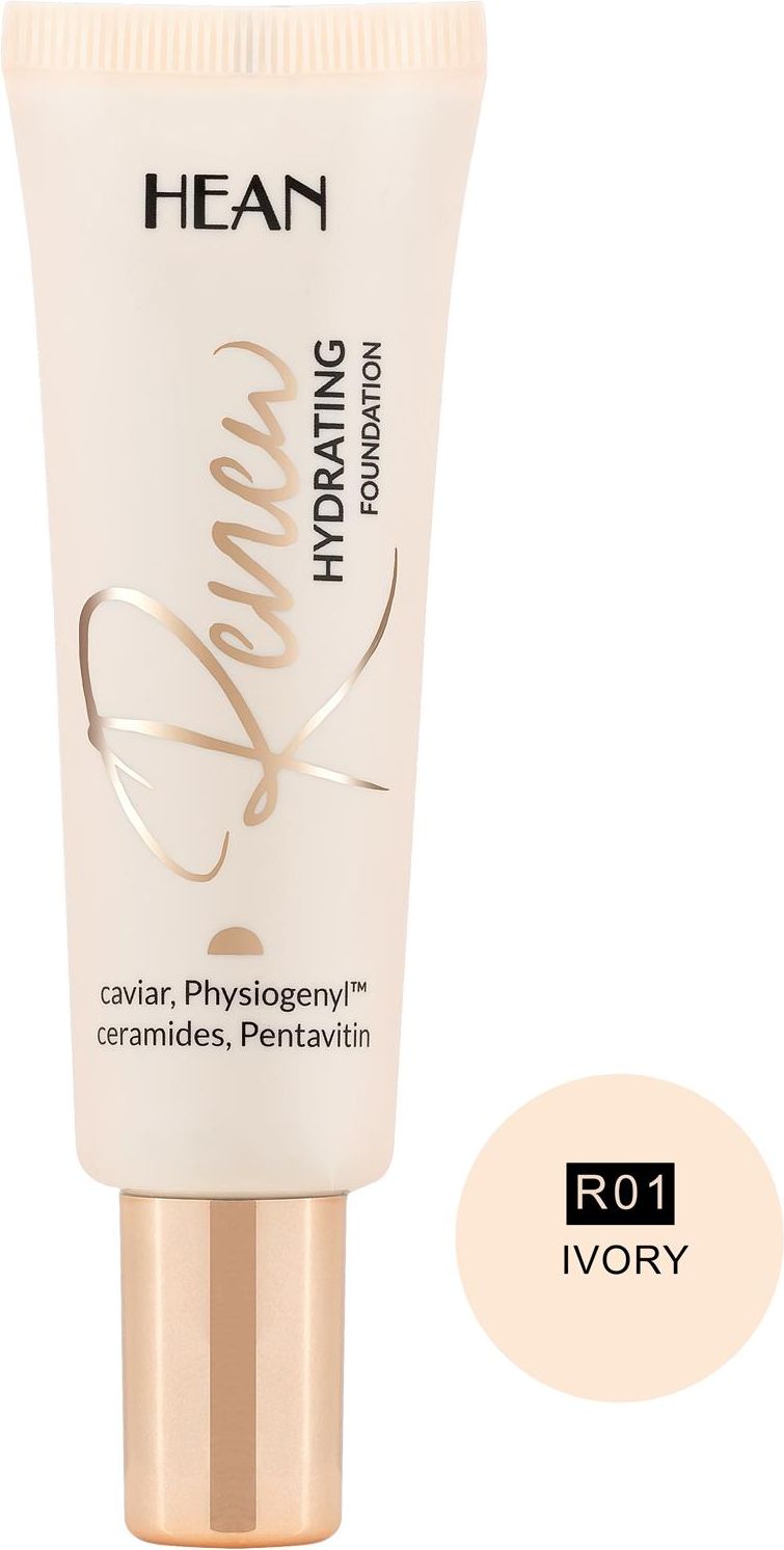 Hean Renew Nawilżający Podkład Do Twarzy R01 Ivory 25 ml - Opinie i ...