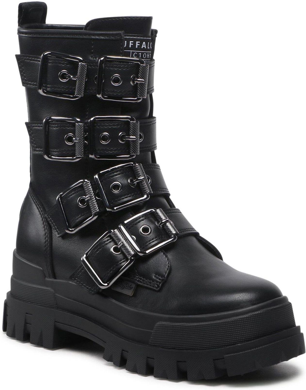 Buffalo Botki Aspha Bike Hi BN1622157 Czarny - Ceny i opinie - Ceneo.pl