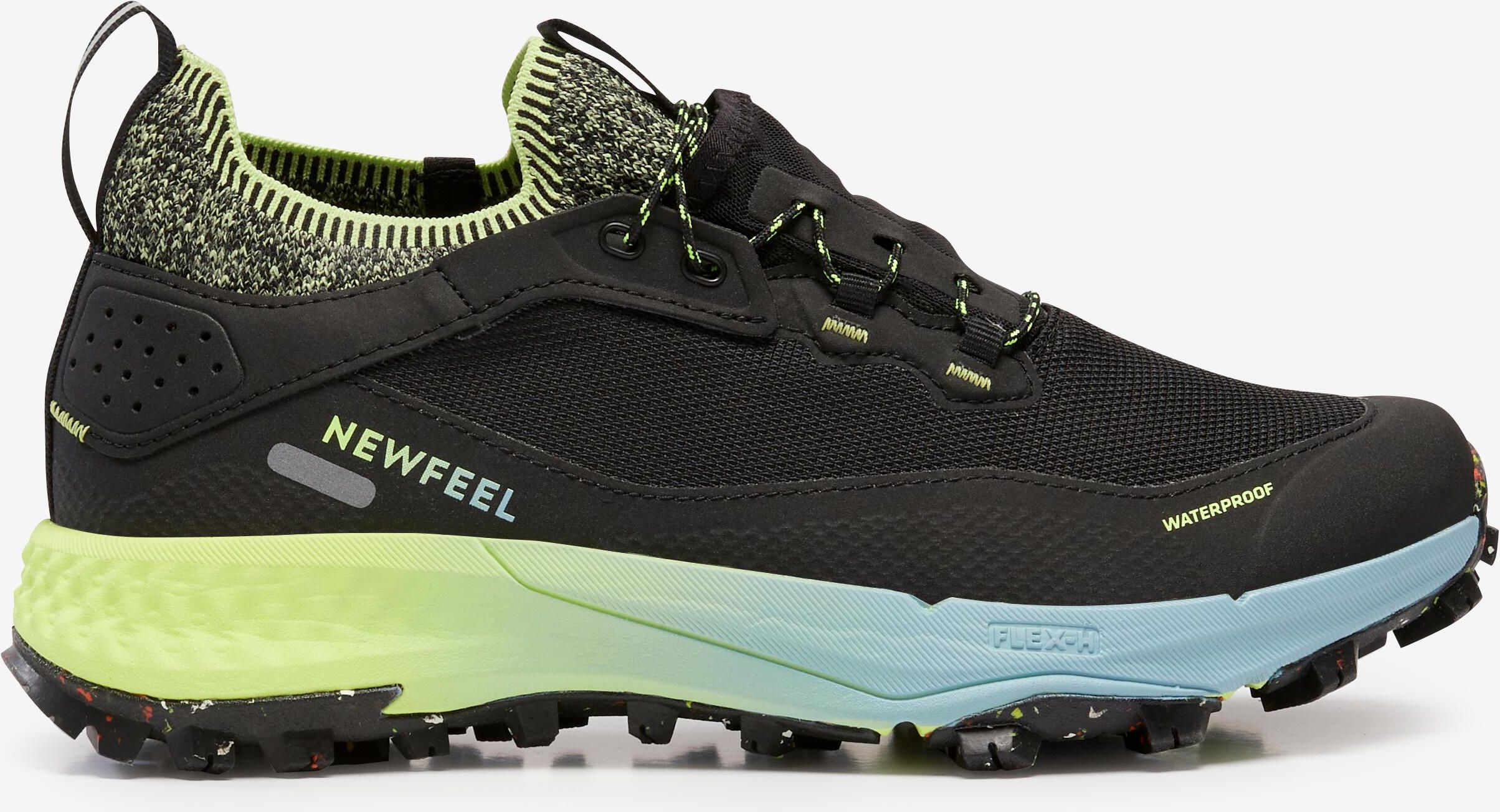 Buty trekkingowe Newfeel Nw 980 Waterproof Czarny Niebieski Zielony - Ceny i opinie - Ceneo.pl