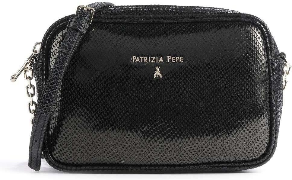 Patrizia Pepe Lizard Torba przez ramię czarny - Ceny i opinie - Ceneo.pl