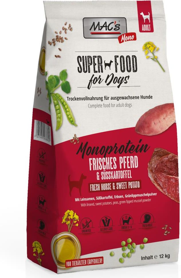 Karma Mac'S Mono Konina 2x12kg - Ceny i opinie - Ceneo.pl