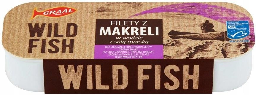 Graal Filety Z Makreli W Wodzie Solą Morską 120g - Ceny i opinie - Ceneo.pl