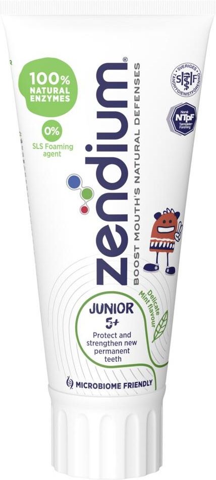 Zendium Junior 5+ Toothpaste Pasta Do Zębów Dla Dzieci 50ml - Ceny i ...