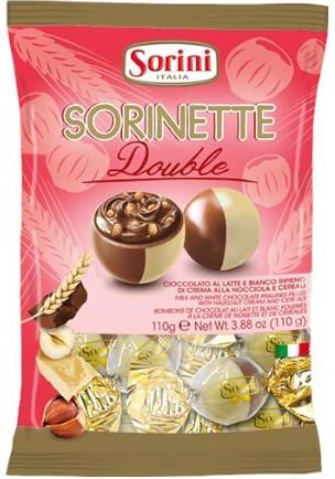 Sorini Sorinette Double 110g Włoskie Czekoladki - Ceny i opinie - Ceneo.pl