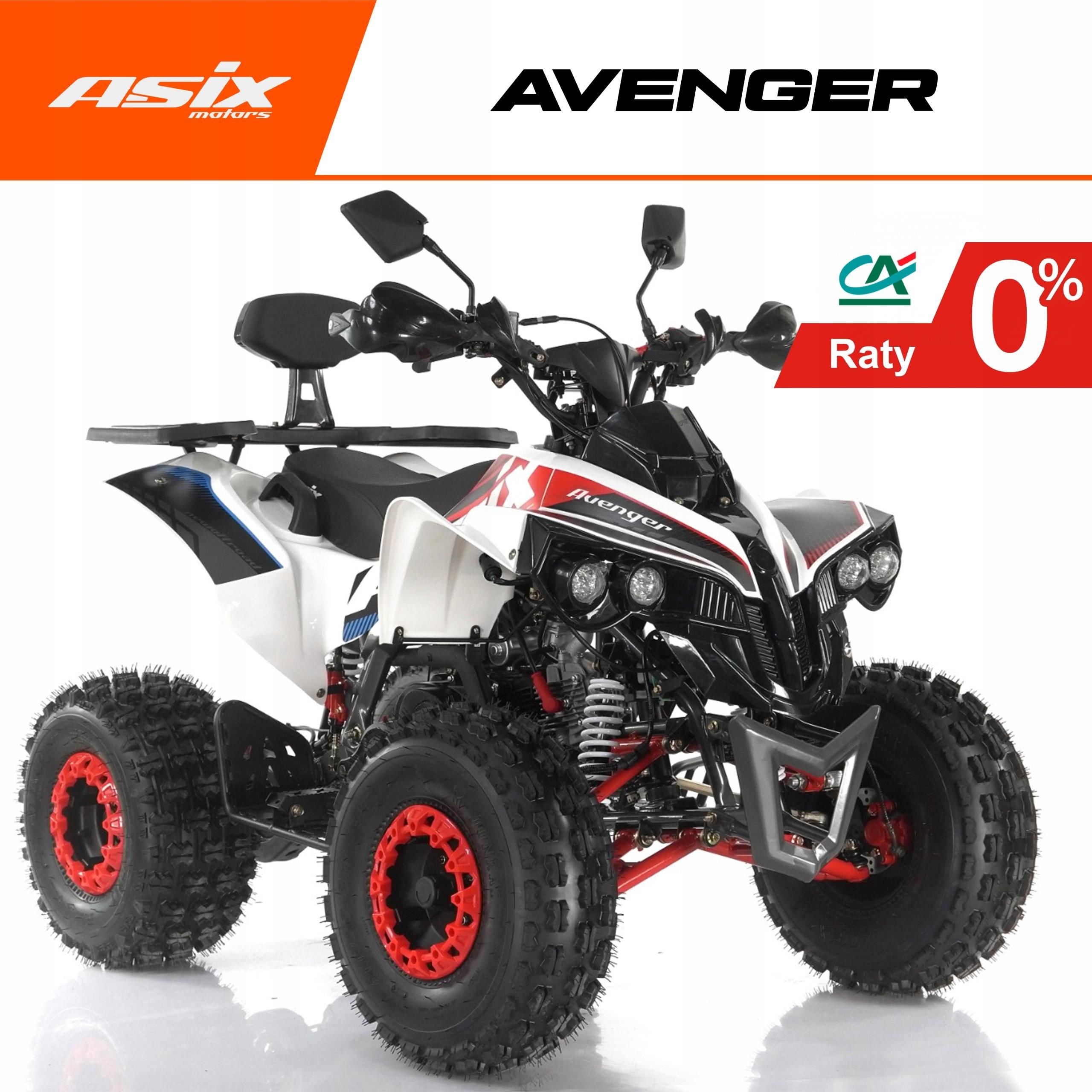 QUAD 125 ASIX AVENGER GWARANC 36M RATY 0% PREZENT - Opinie i ceny na ...