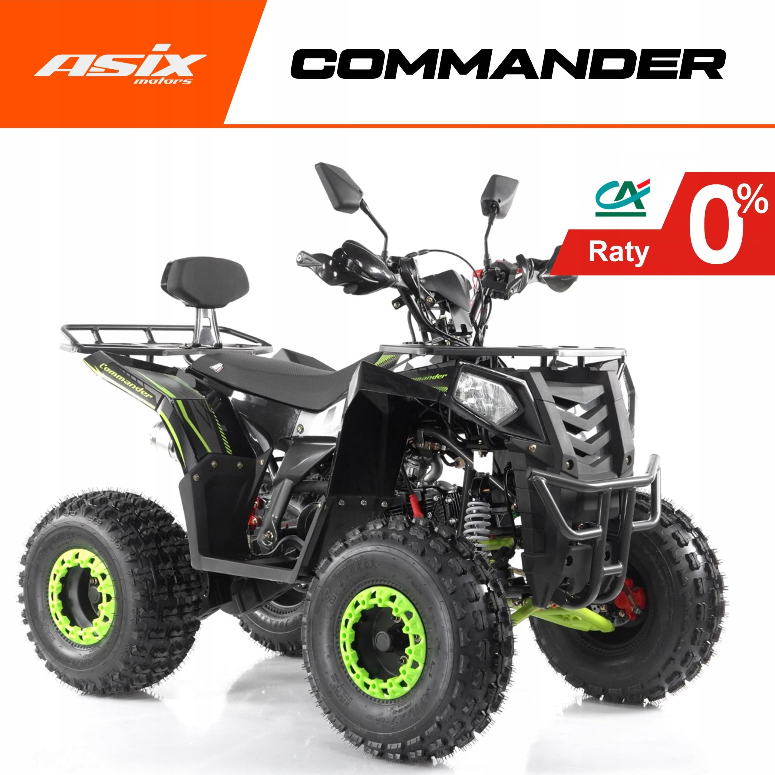 QUAD 125 ASIX COMMANDER DOWÓZ 0ZŁ RATY 0% CHOINKA - Opinie i ceny na ...