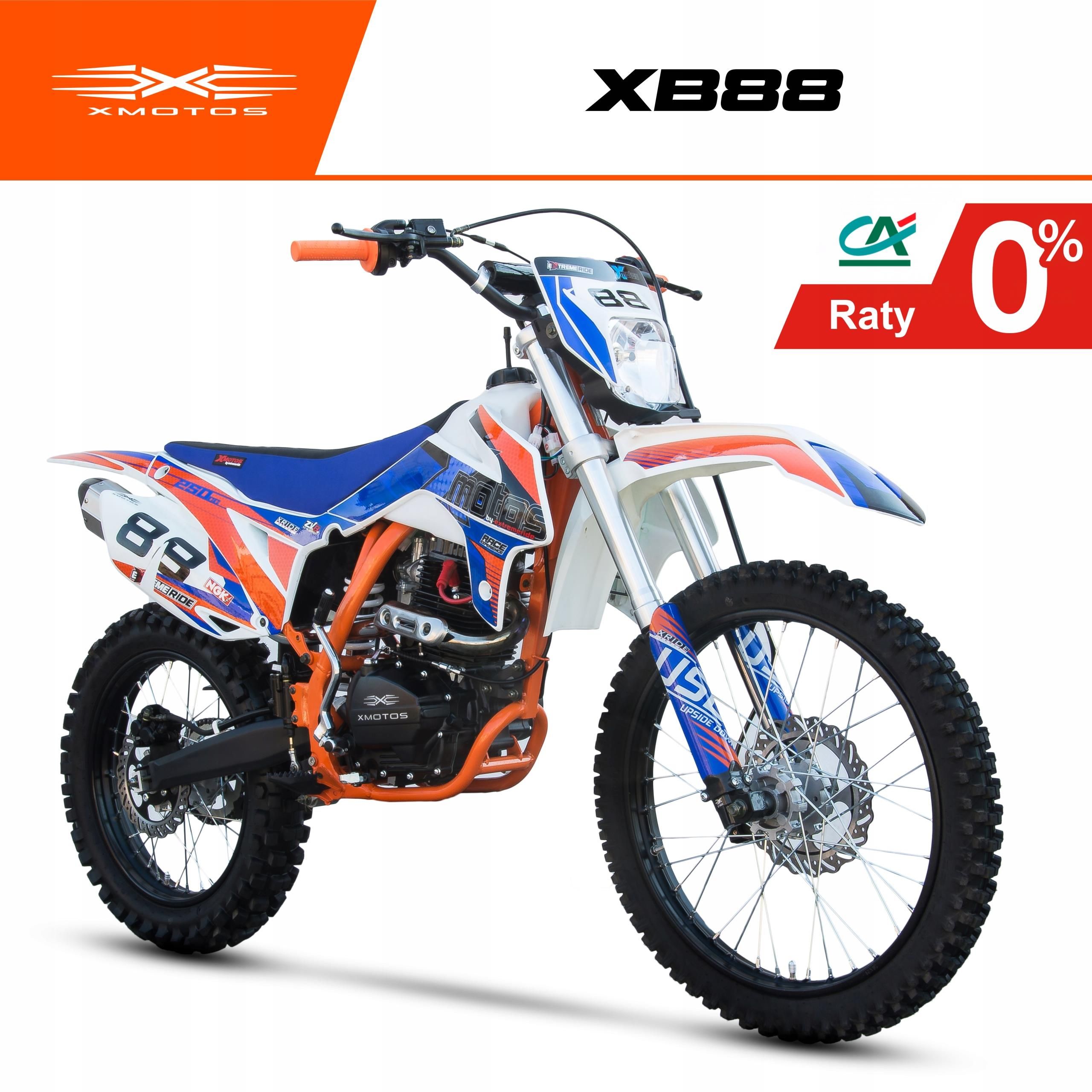 CROSS 250 XMOTOS XB88 DOWÓZ 0ZŁ RATY 0% MIKOŁAJ - Opinie i ceny na Ceneo.pl