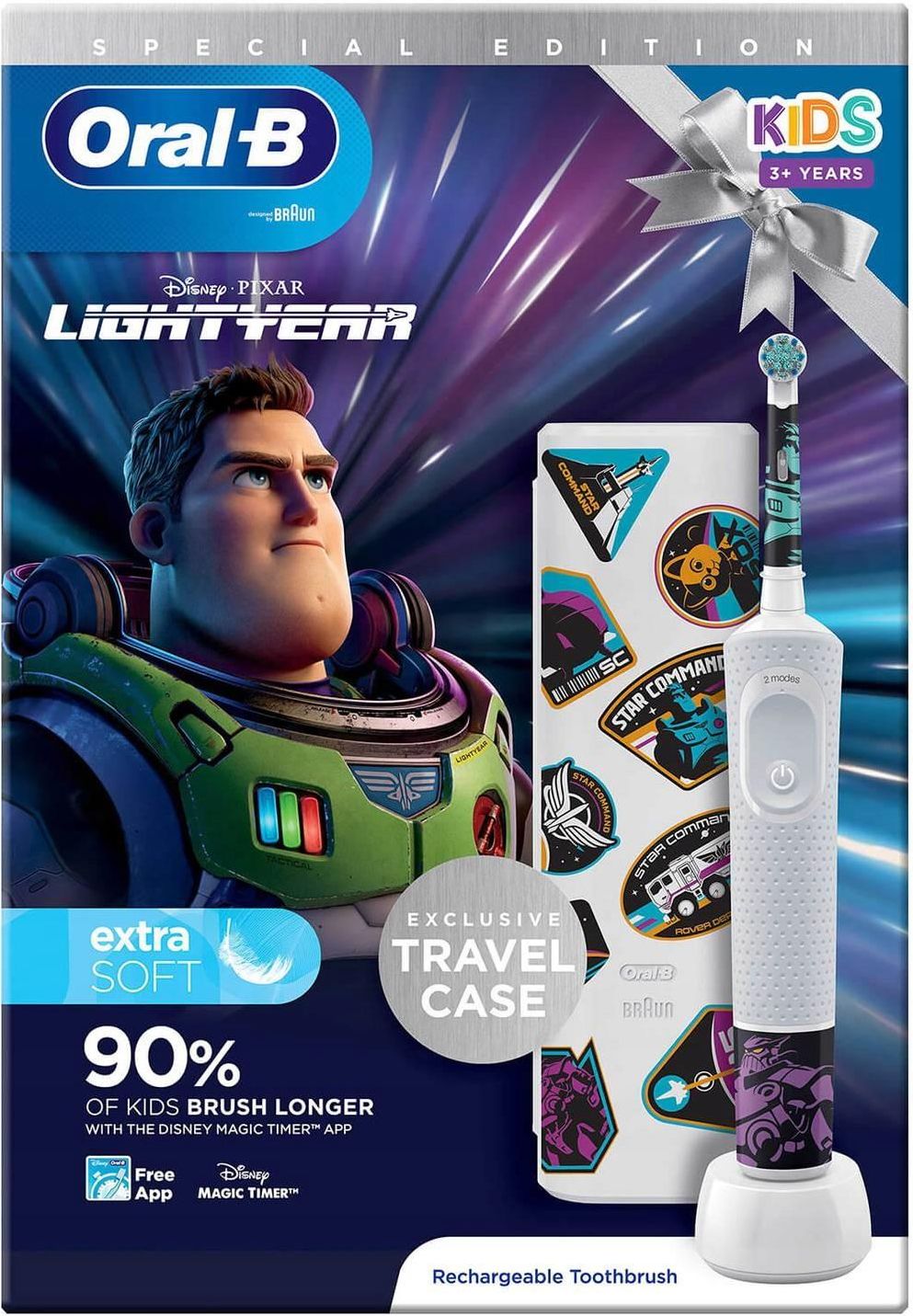 Szczoteczka elektryczna Oral-B Kid 3+ Lightyear Toy Story - Opinie i ...