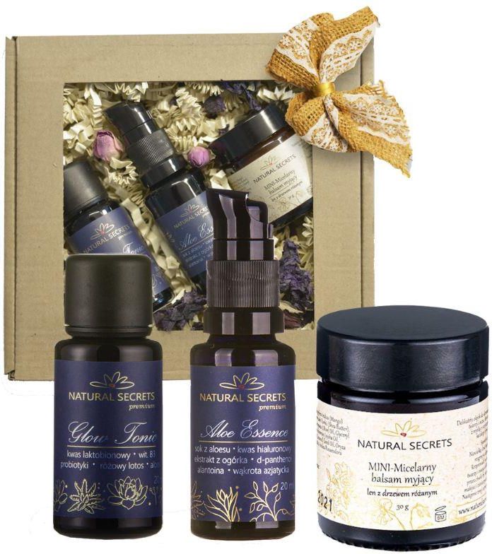 Natural Secrets - Zestaw Bestseller Mini zestaw pielęgnacyjny dla ...