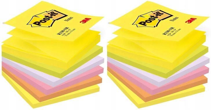 Karteczki Samoprzylepne Post-It 6-100 Karteczek X2 - Ceny i opinie ...