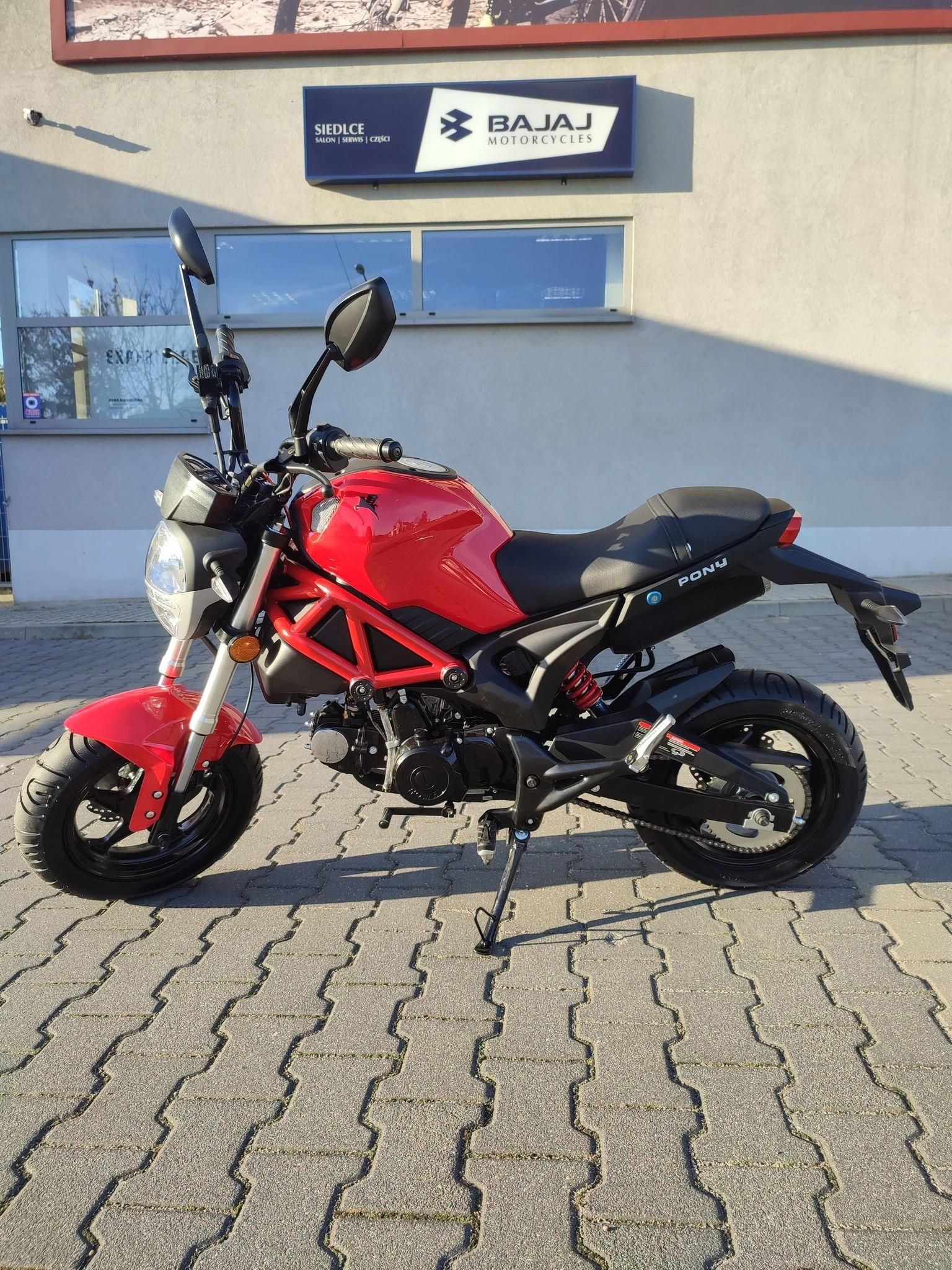 MOTOROWER ROMET PONY 50 CZERWONY/CZARNY FVAT/RATY - Opinie i ceny na ...