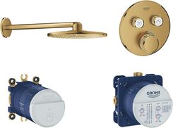 Zestaw prysznicowy Grohe Smartcontrol Brushed Cool Sunrise 29119GN0 ...