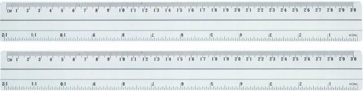 Linijka Cm Skala W Centymetrach Aluminiowa 30Cm X2 - Ceny i opinie ...