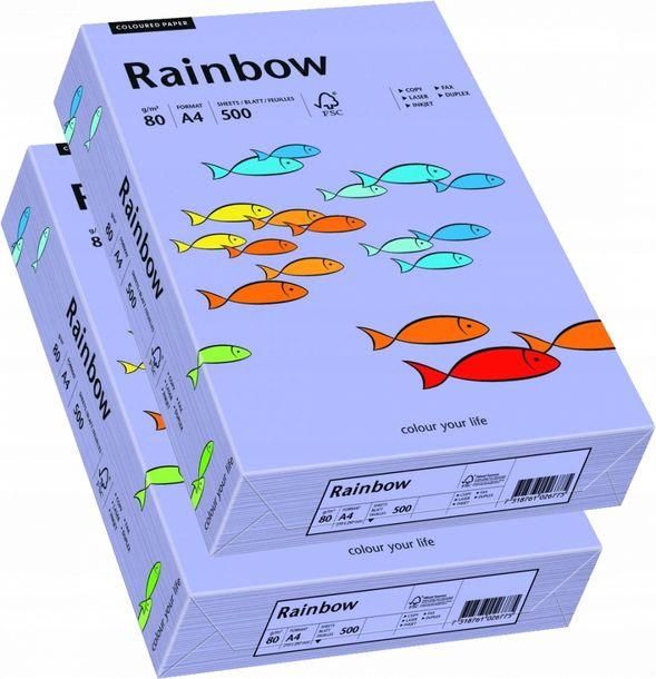 Papier Ksero Rainbow A4 80G 500 Ark Fioletowy X2 - Ceny i opinie - Ceneo.pl